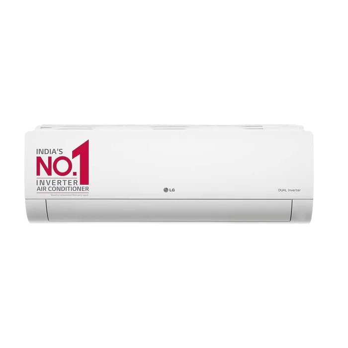 LG 1.5 Ton 3 Star Split AC with AI Convertible, Gold Fin+, Auto Clean ...