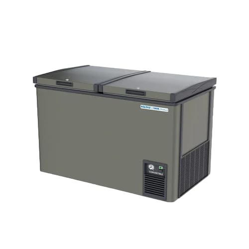 Voltas 405 Ltrs Double Door Deep Freezer CVF405DA4-P-AL Convertible Wh ...