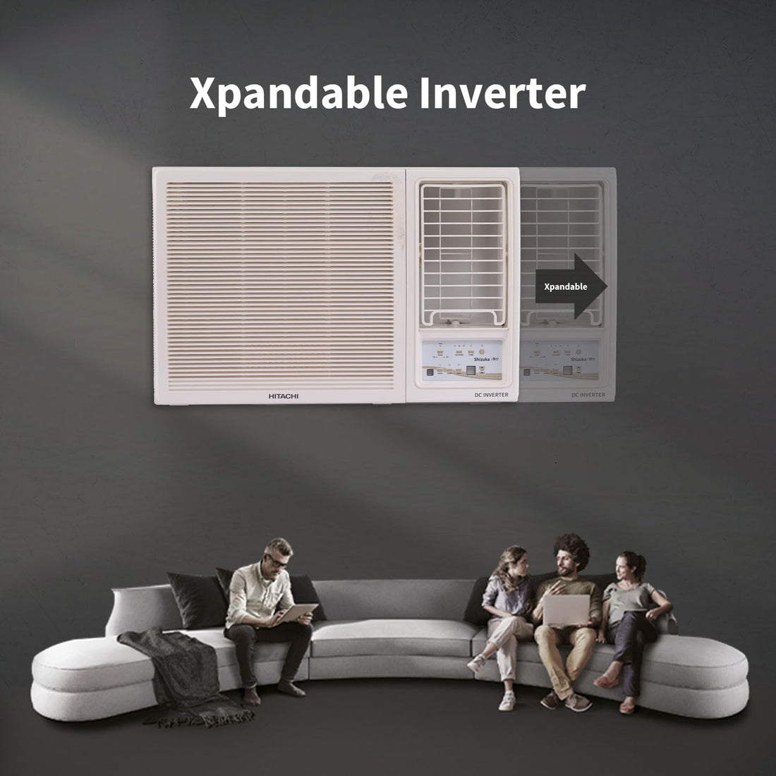Hitachi 1.5 Ton 5 Star Inverter Window AC | 100% Copper | 100% Cooling ...