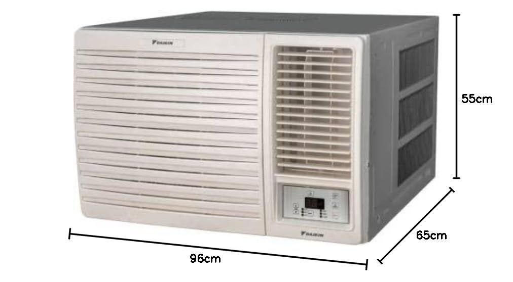 Daikin 1.5 Ton 3 Star Window AC Copper FRWL50UV163B Creamish white Electronic Paradise