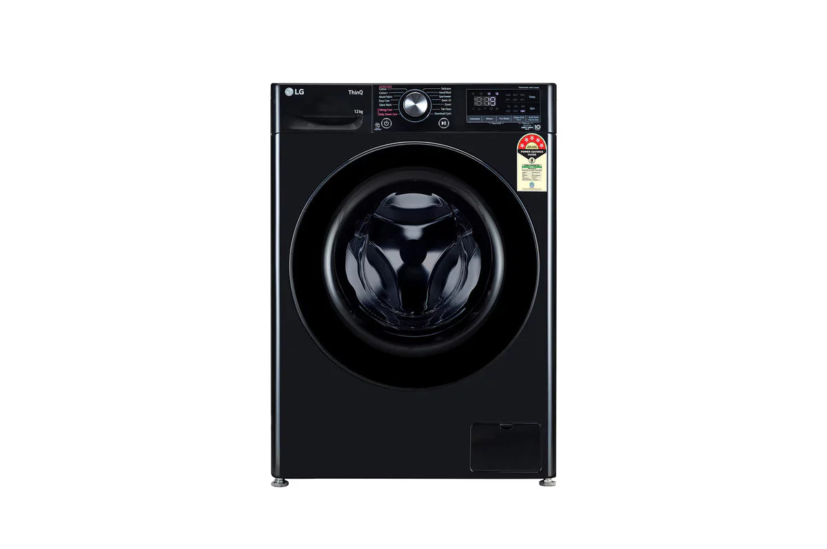 LG FHP1412Z3O 12 Kg 5 Star AI Direct Drive Front Load Washing Machine ...