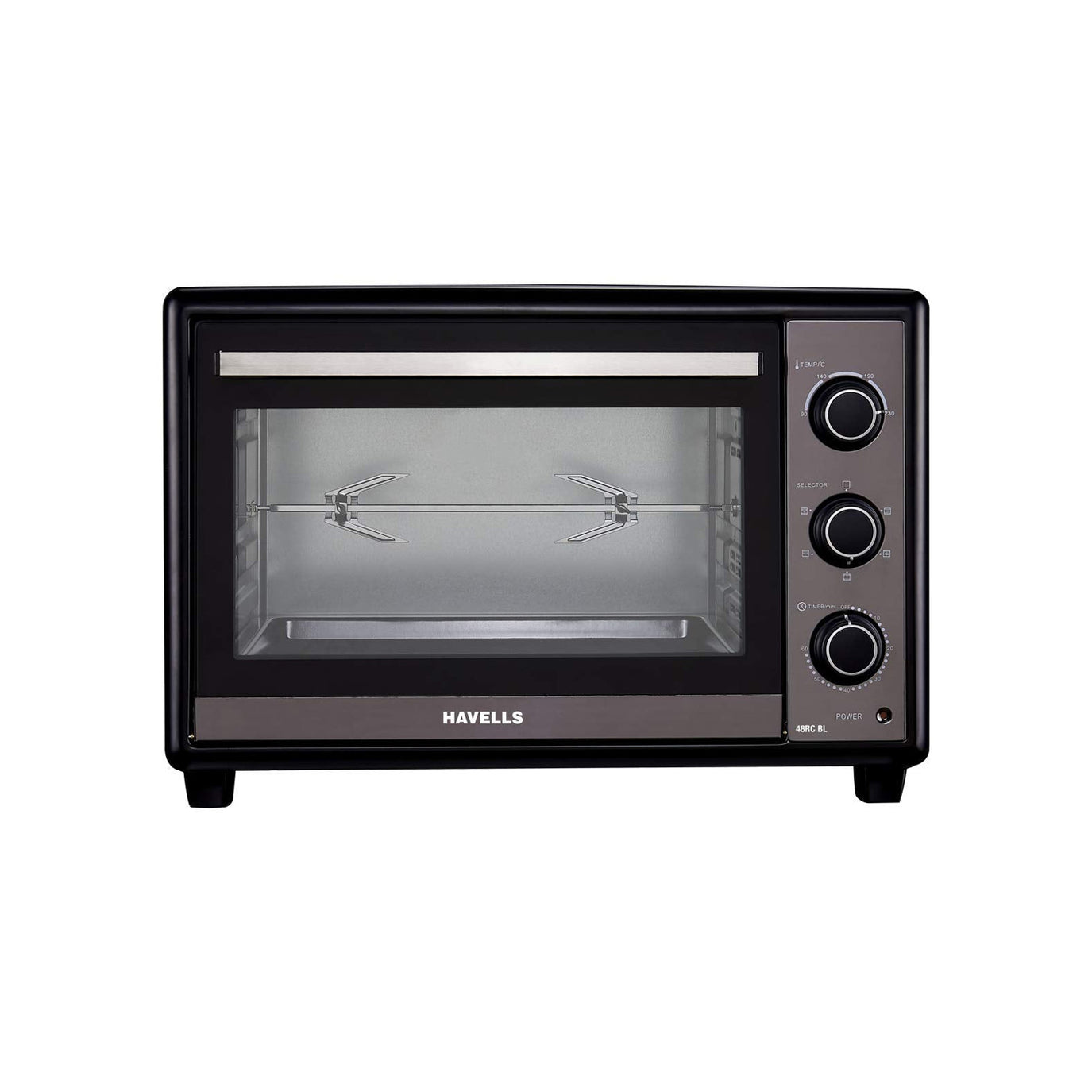 Havells 48L OTG: Rotisserie, Convection, 6 Modes, 1800W, Black 48RC BL ...