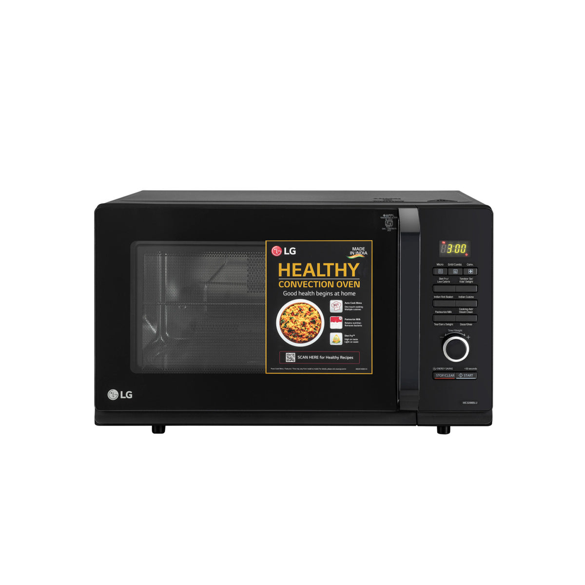 LG 32L Convection Microwave with Motorized Rotisserie MW MC3286BLU ...