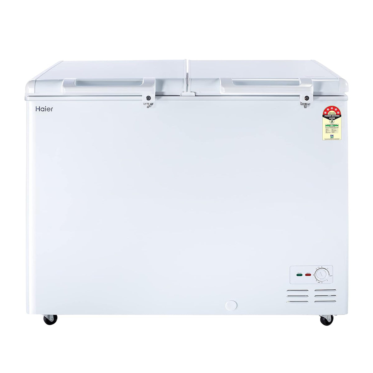 Haier 310 Ltr-5 STAR Rating, Double Door Convertible Deep Freezer with ...