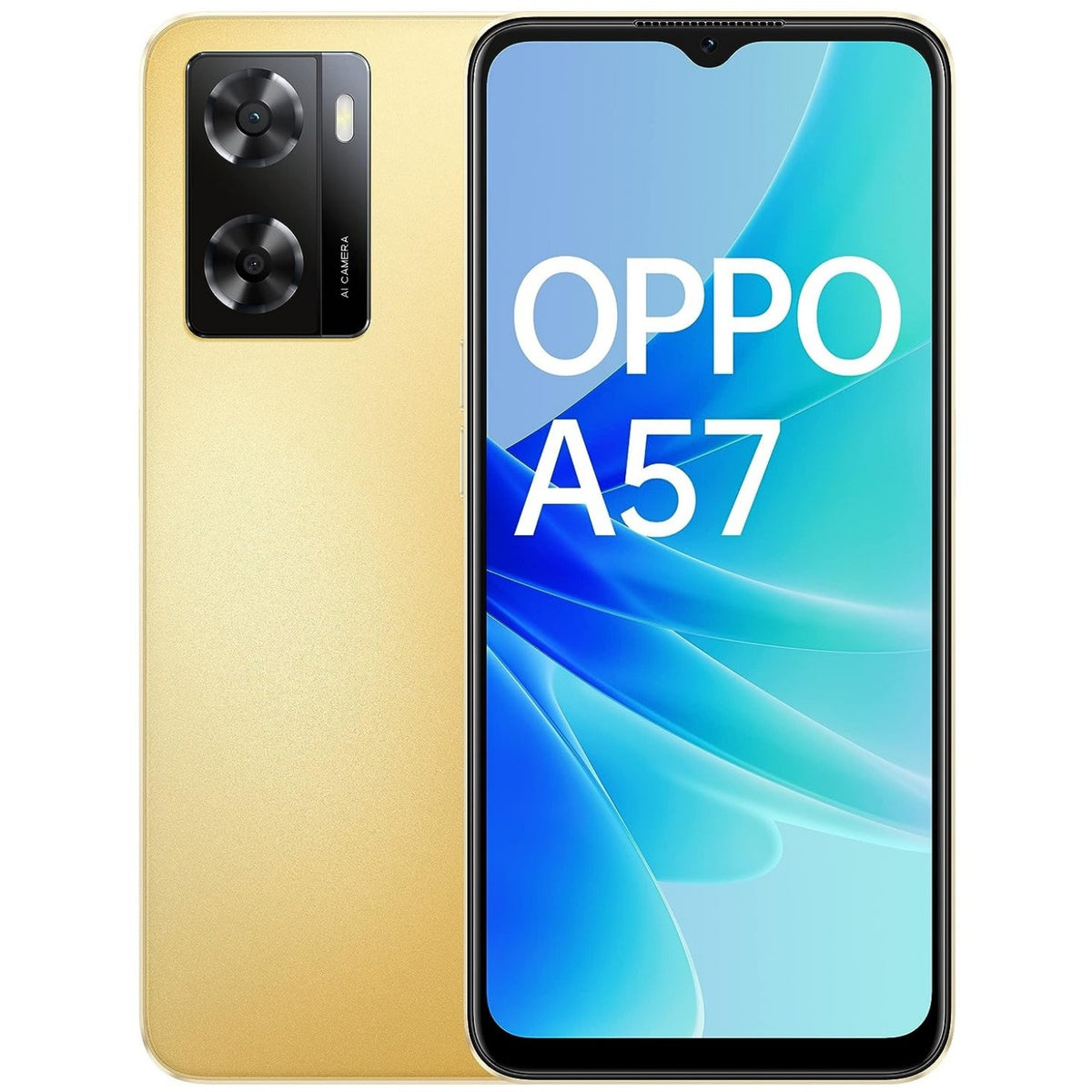 Oppo A57 (Glowing Gold, 4GB RAM, 64 Storage) – Electronic Paradise