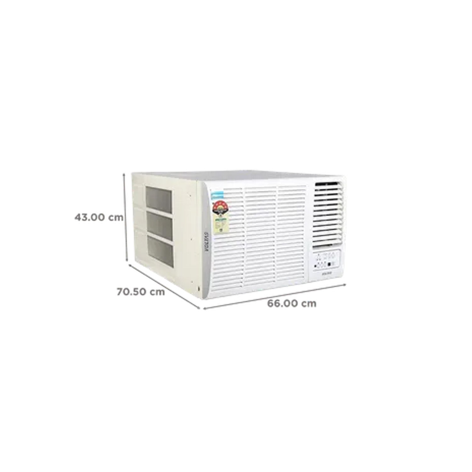 Voltas 1.5 Ton 5 Star Window Air Conditioner 185V Vertis Elite A Electronic Paradise