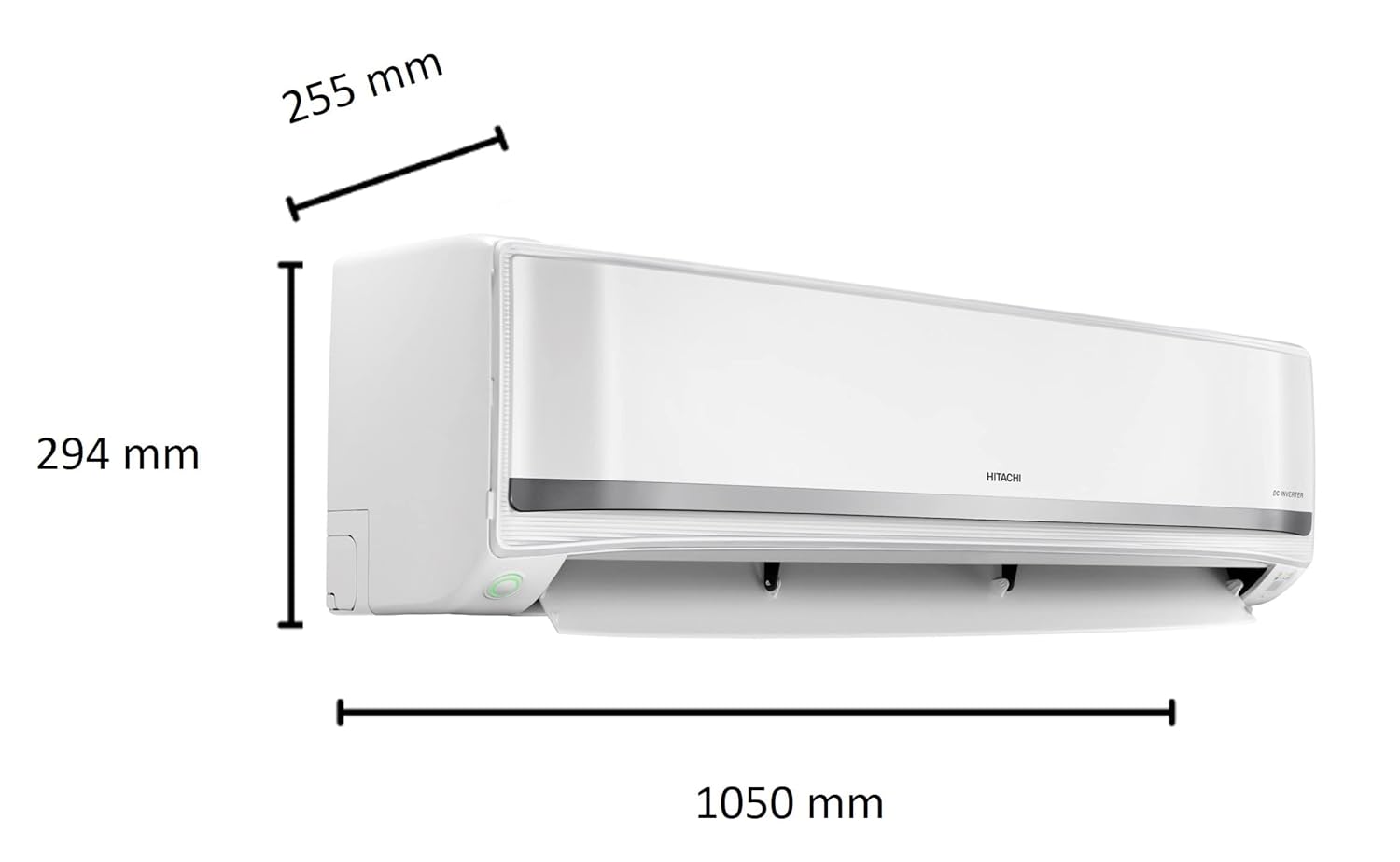 Hitachi 1.5 Ton 5 Star ice Clean Inverter Split AC 100 Copper Dust Electronic Paradise