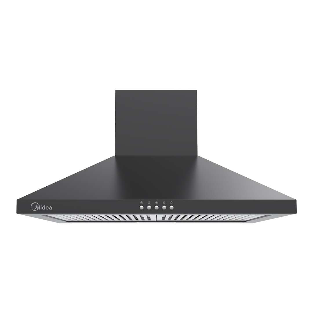 Midea Kitchen Chimney with 1025 m3/hr air suction, Pyramid, 60 CM, Int ...